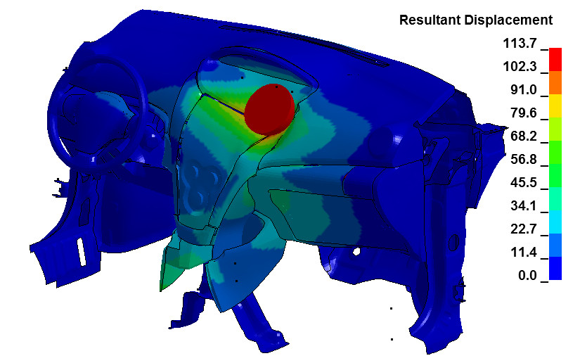 CAE analysis of IP, cockpit CAE analysis CAE analysis of IP, cockpit CAE analysis